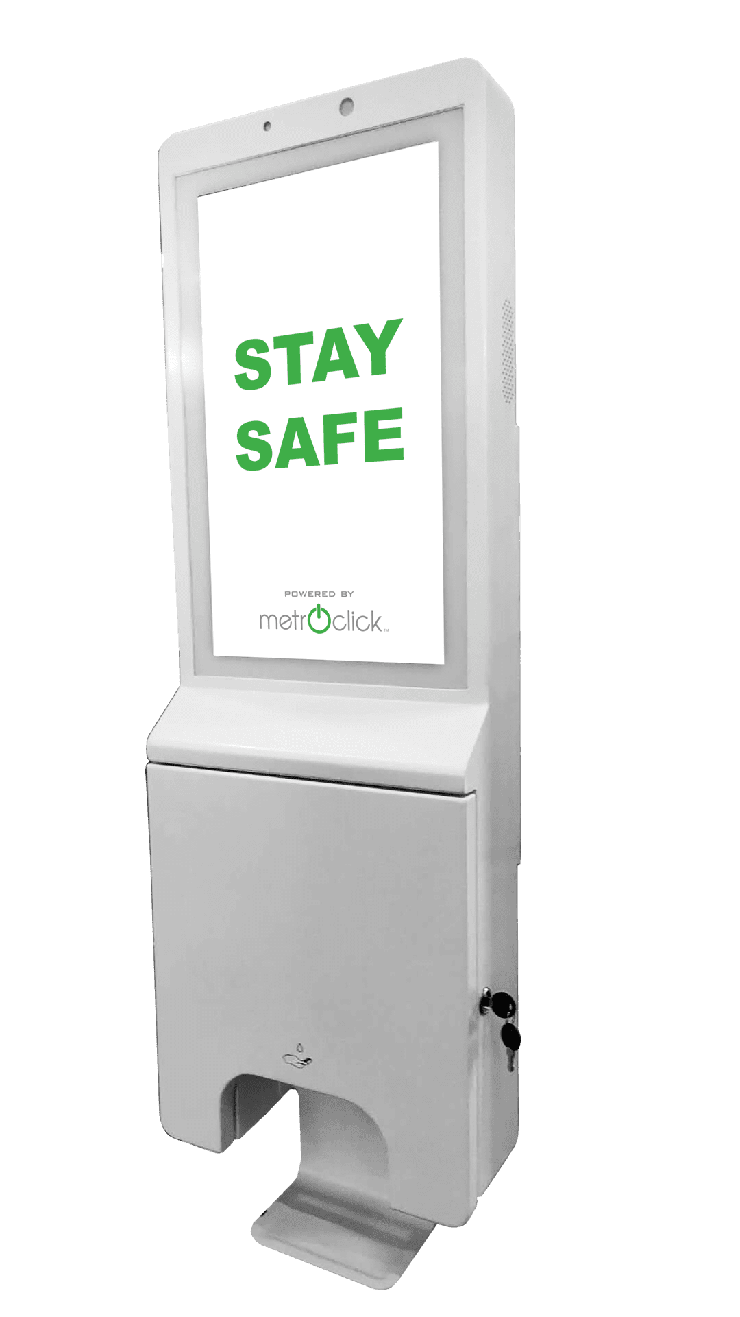 Digital Hand Sanitizer Kiosk with Digital Signage for Rental & Sale ...