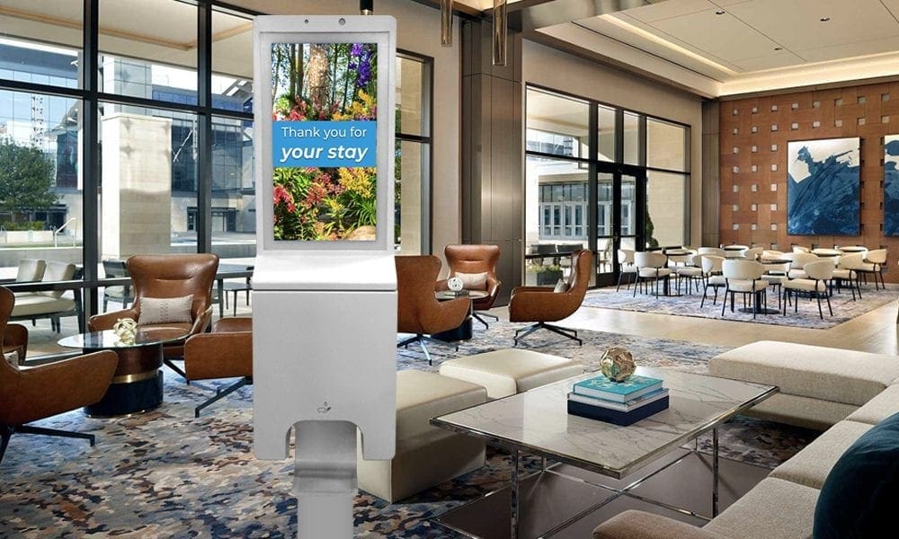 Digital Hand Sanitizer Kiosk with Digital Signage for Rental & Sale ...